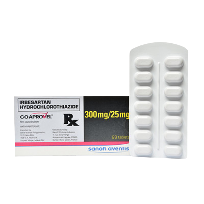 CO-APROVEL Irbesartan / Hydrochlorothiazide 300mg / 25mg Film-Coated ...